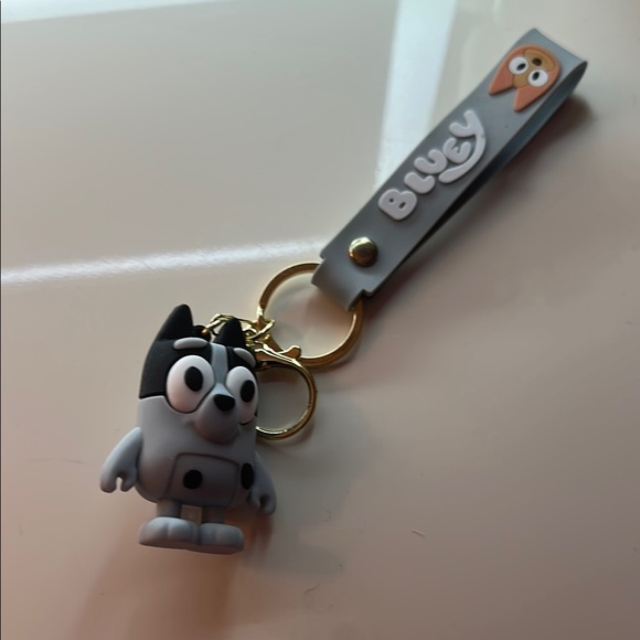 Accessories | Bluey Keychain With Strap | Poshmark